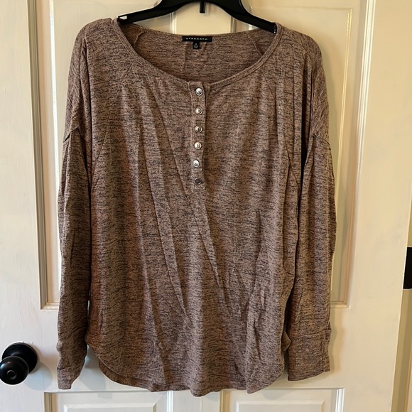 Staccato | Tops | Brown Shirt | Poshmark